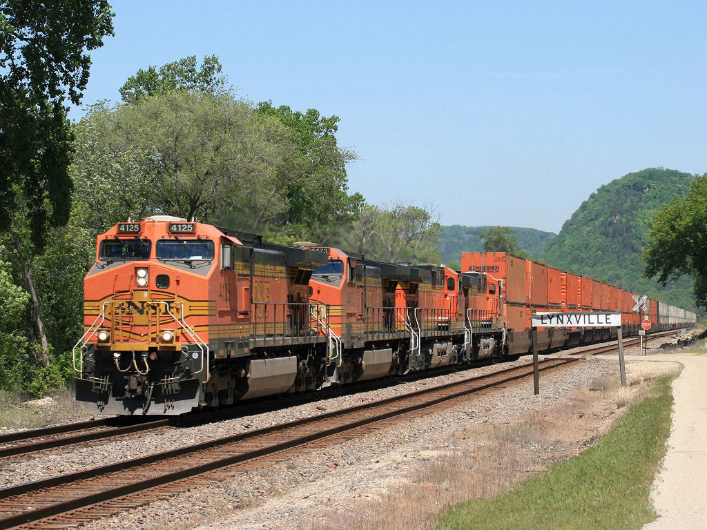 BNSF 4125